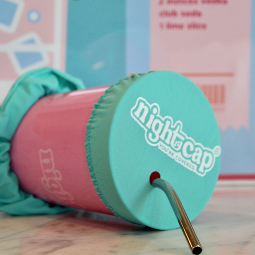 NightCap Scrunchie Drink Cover – NightCapIt