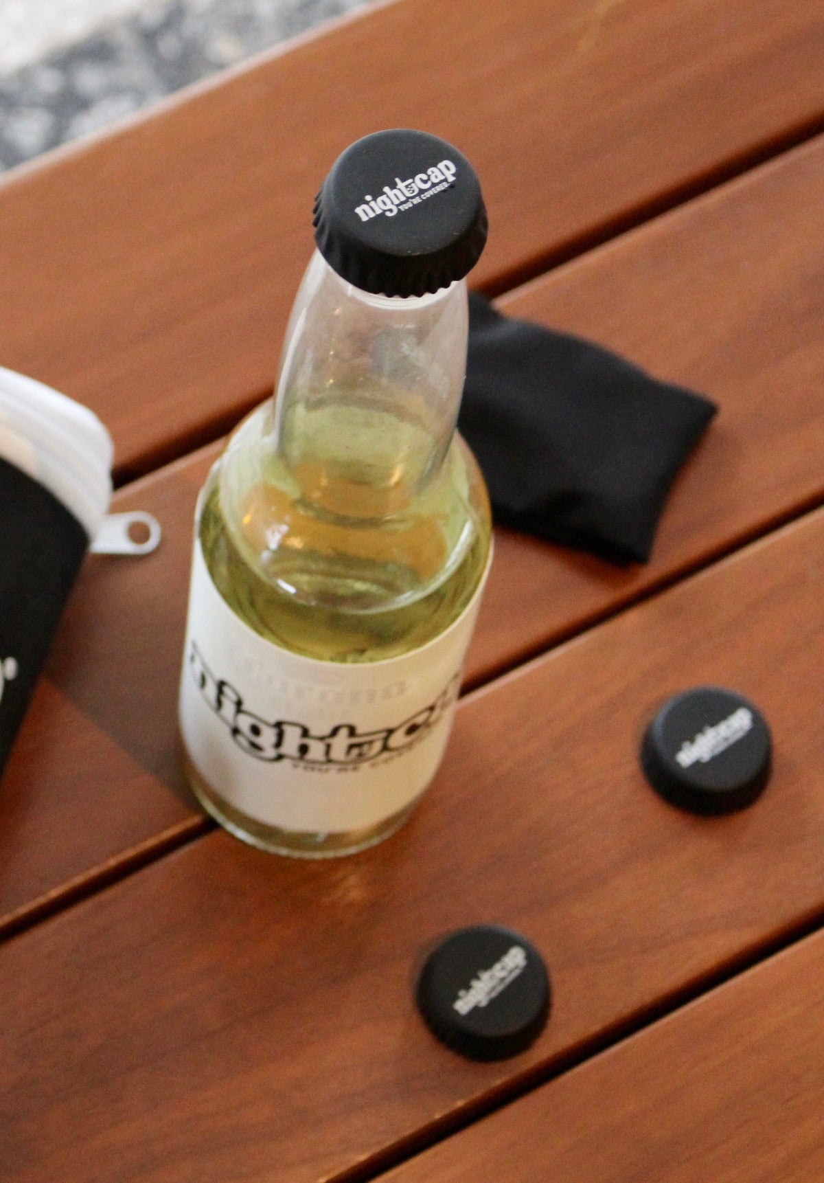 NightCap Bottle Tops (With Pouch) – NightCapIt