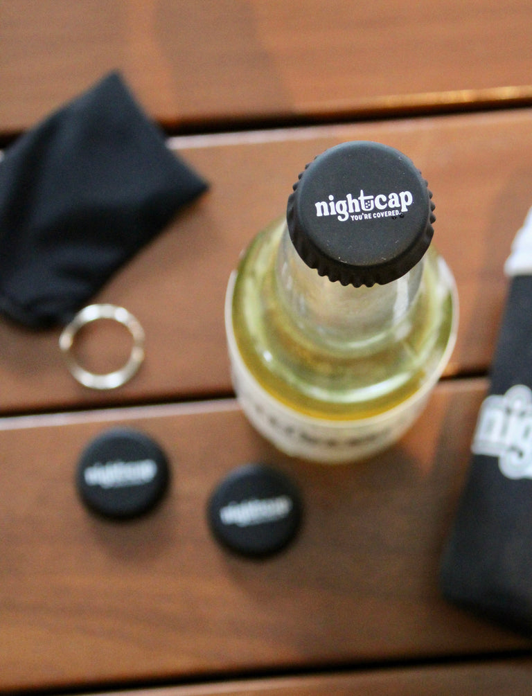NightCap Bottle Tops (With Pouch) – NightCapIt