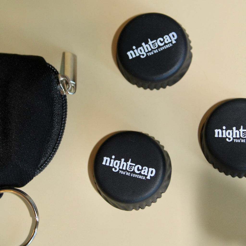 NightCap Bottle Tops (With Pouch) – NightCapIt