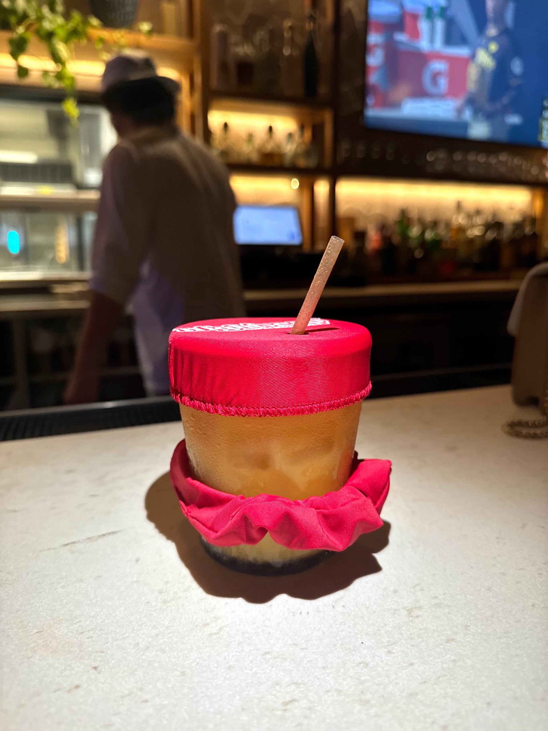 NightCap Scrunchie Drink Cover – NightCapIt