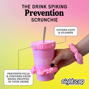 NightCap Scrunchie Drink Cover – NightCapIt
