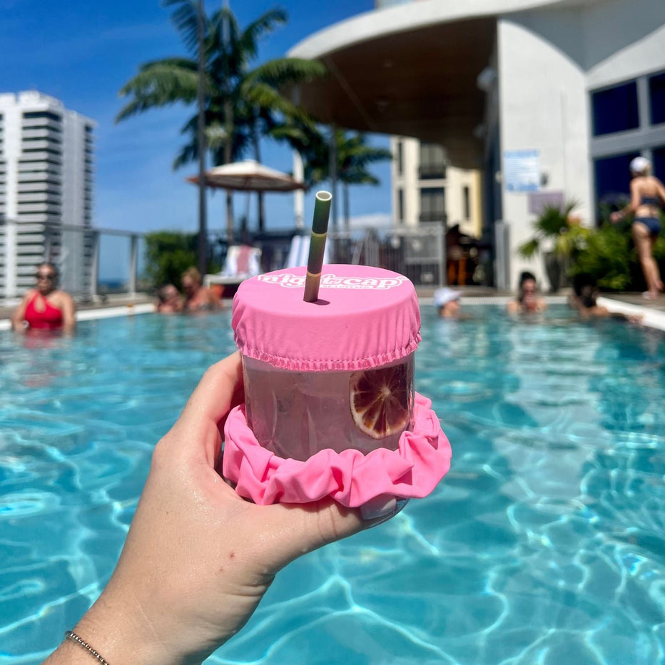 NightCap Scrunchie Drink Cover – NightCapIt