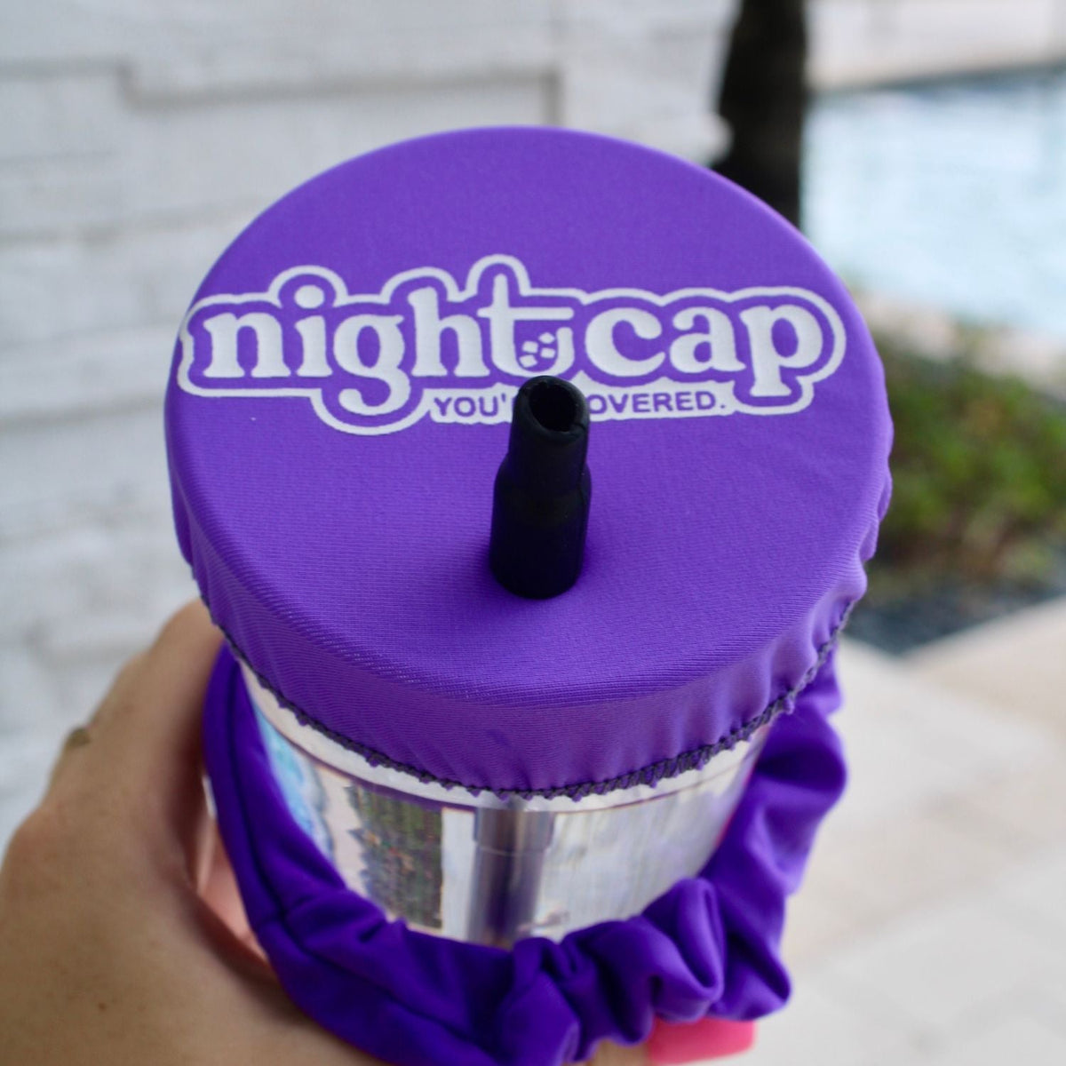 NightCap Scrunchie Drink Cover – NightCapIt